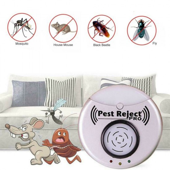 Ултразвуково устройство Pest Reject PRO против насекоми,мишки и ...